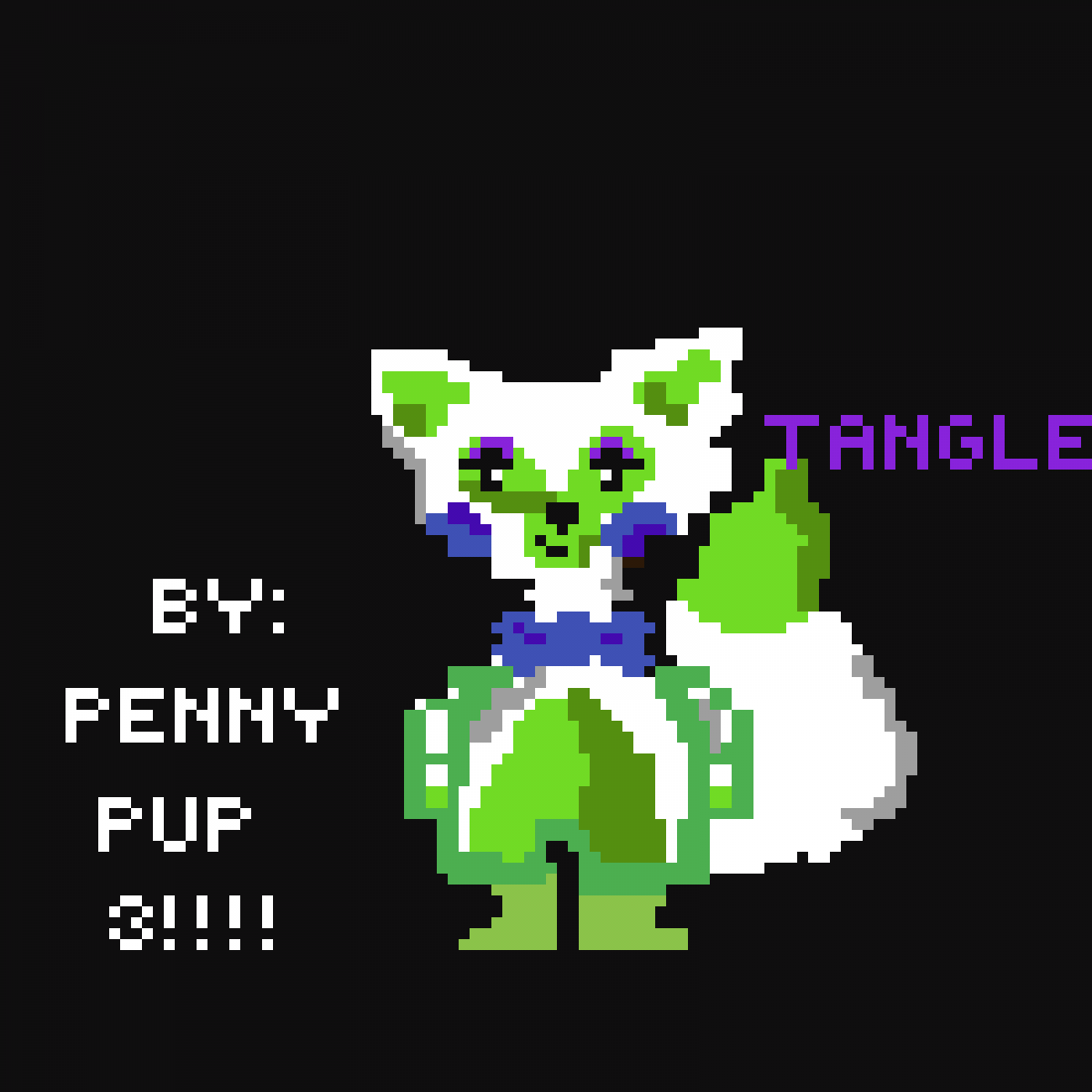 Editing FNAF Tangle Base of UnderTale Frisk - Free online pixel art ...
