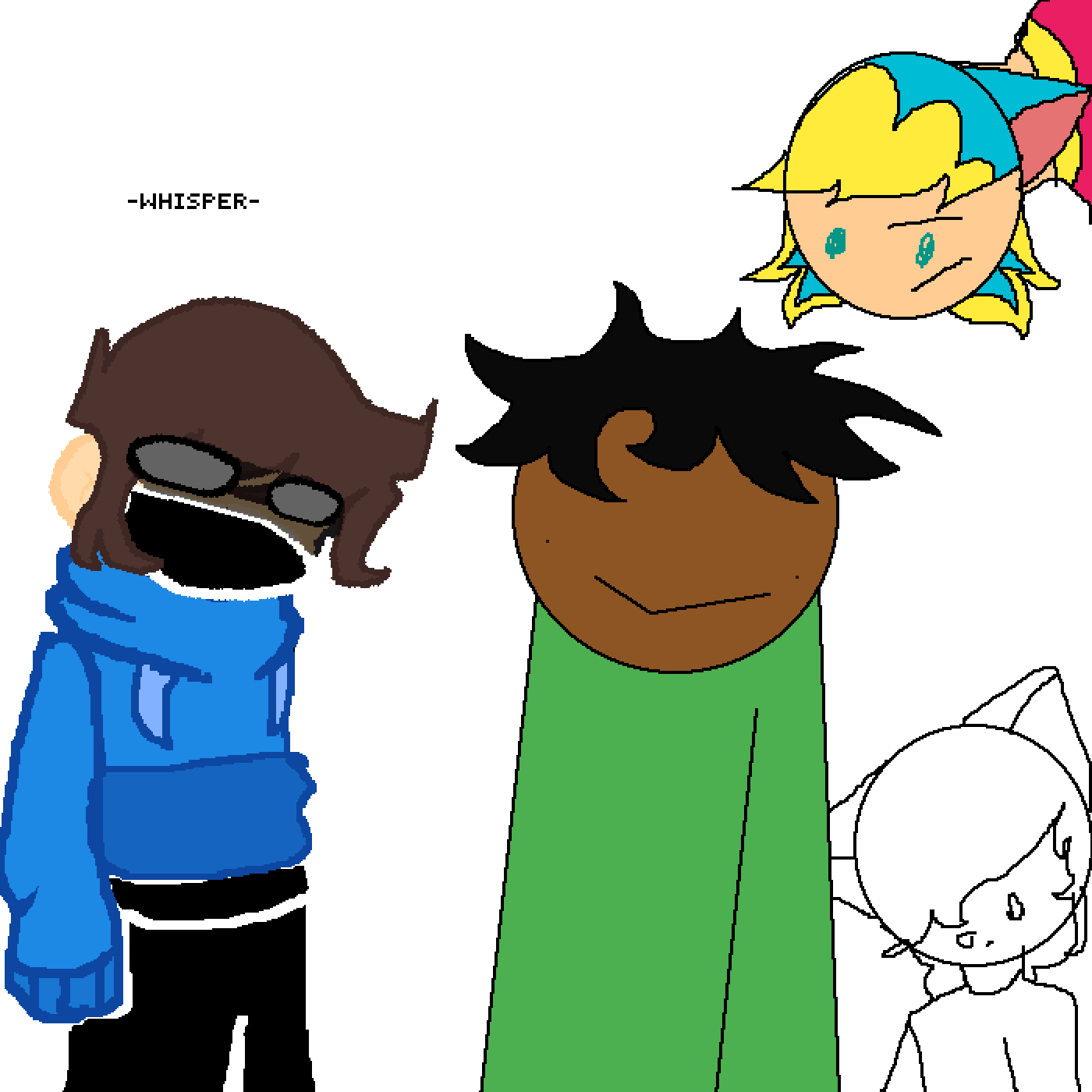 Pixilart - Genderbend collab by Muffin-Squad