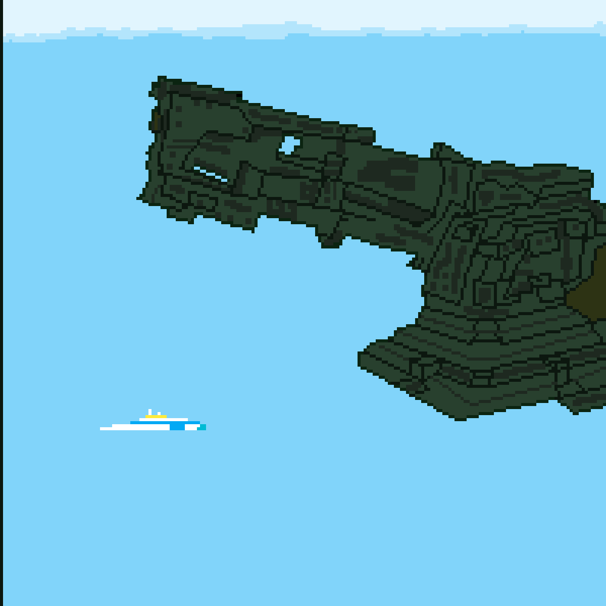 Pixilart - quarantine enforcement platform (firing) by chirekushimoto