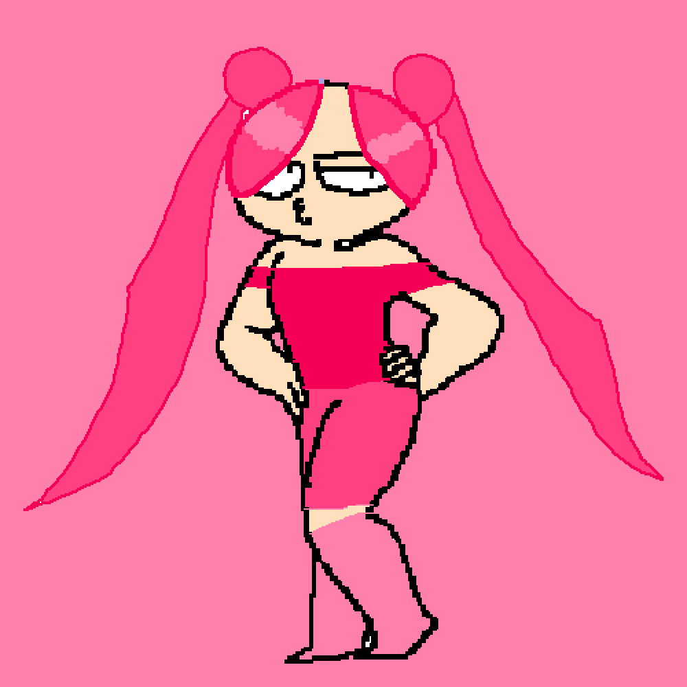 Edición Pink pfp - Herramienta gratuita de dibujo en línea de pixel art ...