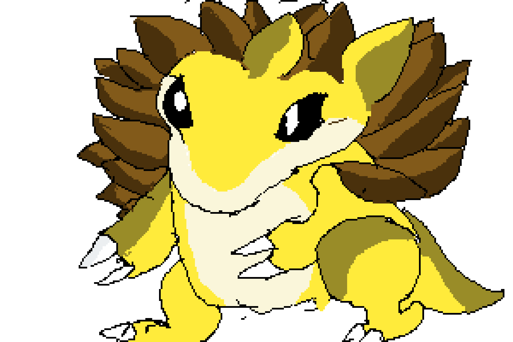 Pixilart - sandslash by lesserdog2709