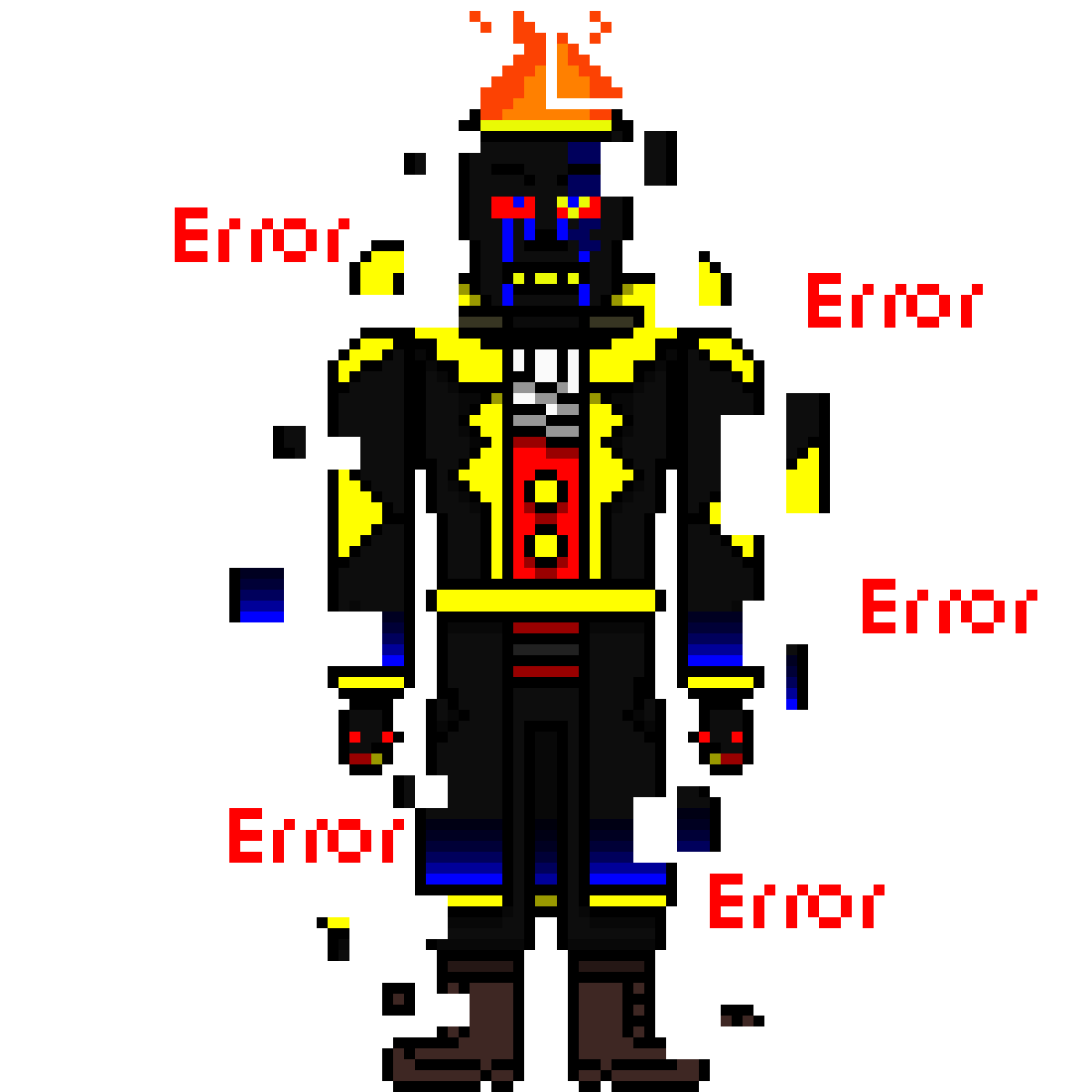 Editing EMPIREVERSE: ERROR FLAME - Free online pixel art drawing tool ...