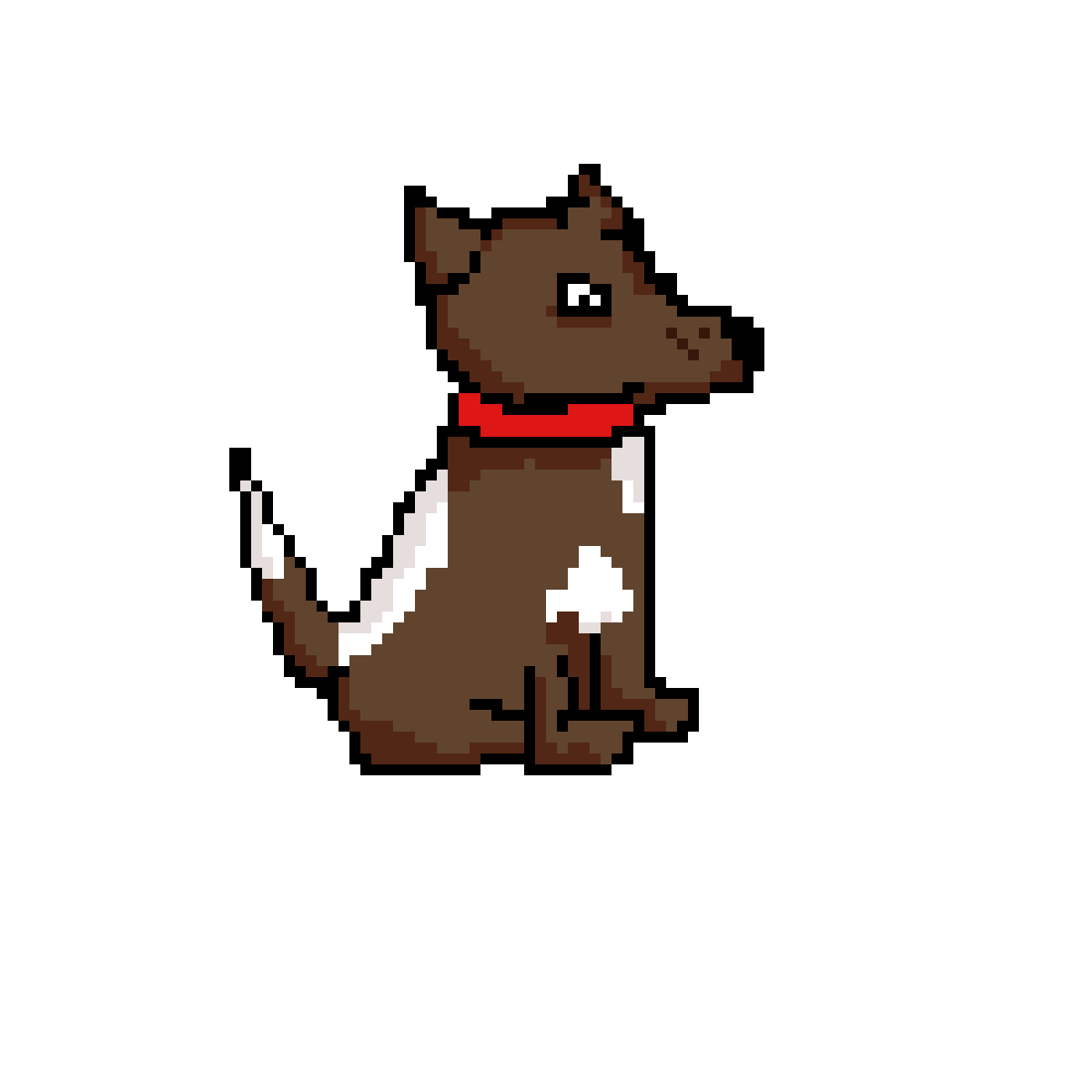 Pixilart - Dog Sprite by MoonShadow