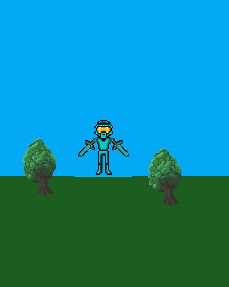 Pixilart - Sword Man by DJFresh