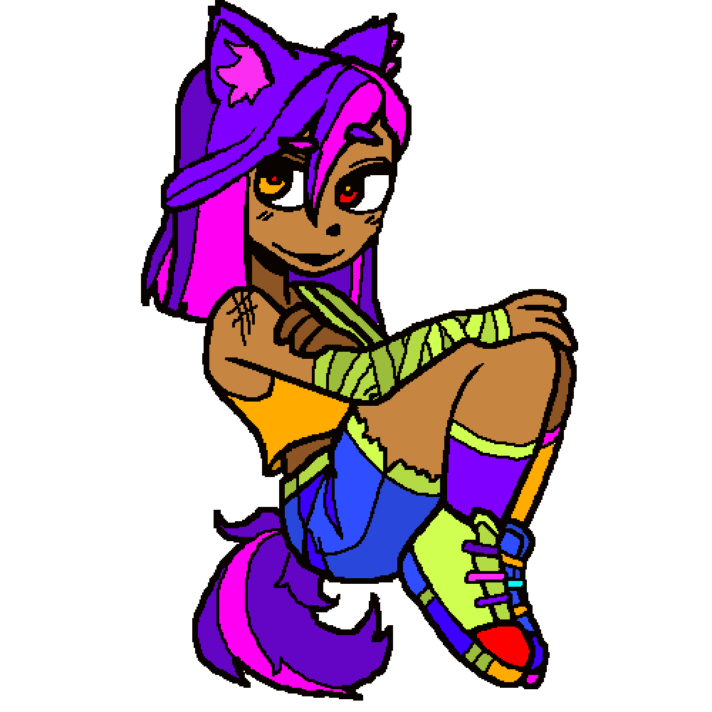 Pixilart - kidcore re colour base by urb