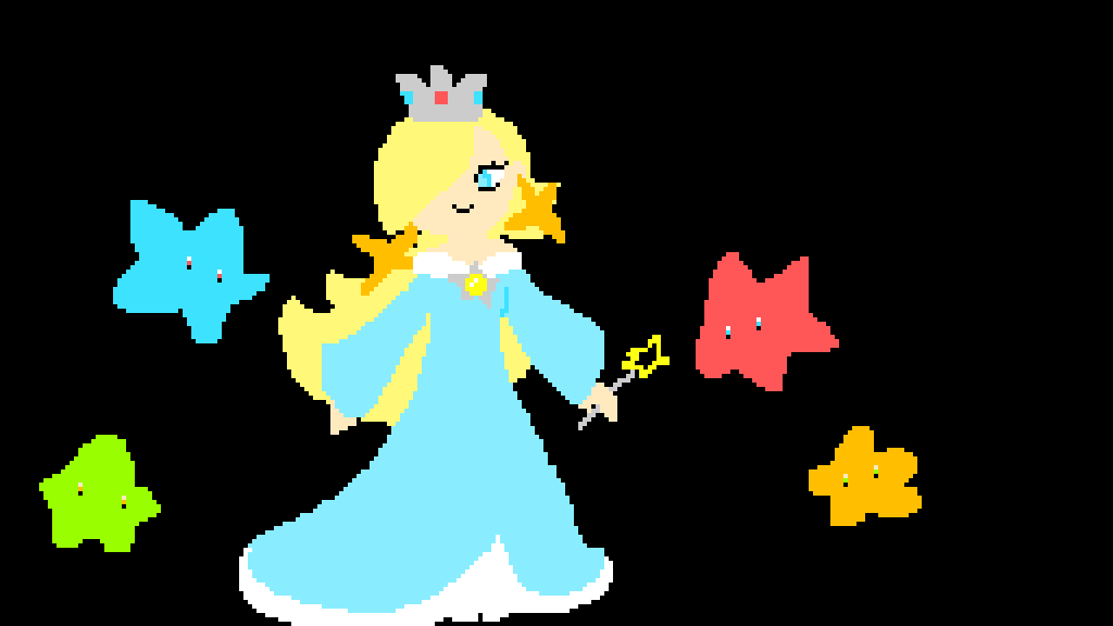 Editing Rosalina - Free online pixel art drawing tool - Pixilart