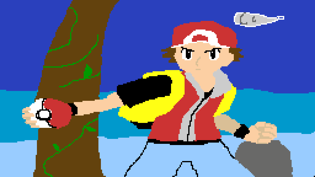 Editing pokemon trainer - Free online pixel art drawing tool - Pixilart