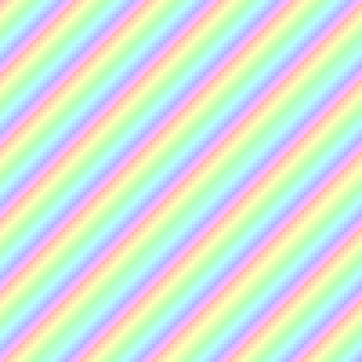 Pixilart - Pastel Rainbow by Rachel21
