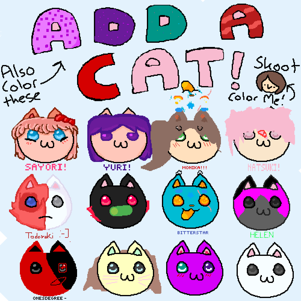 Pixilart - ADD CAT by theamazingwiz