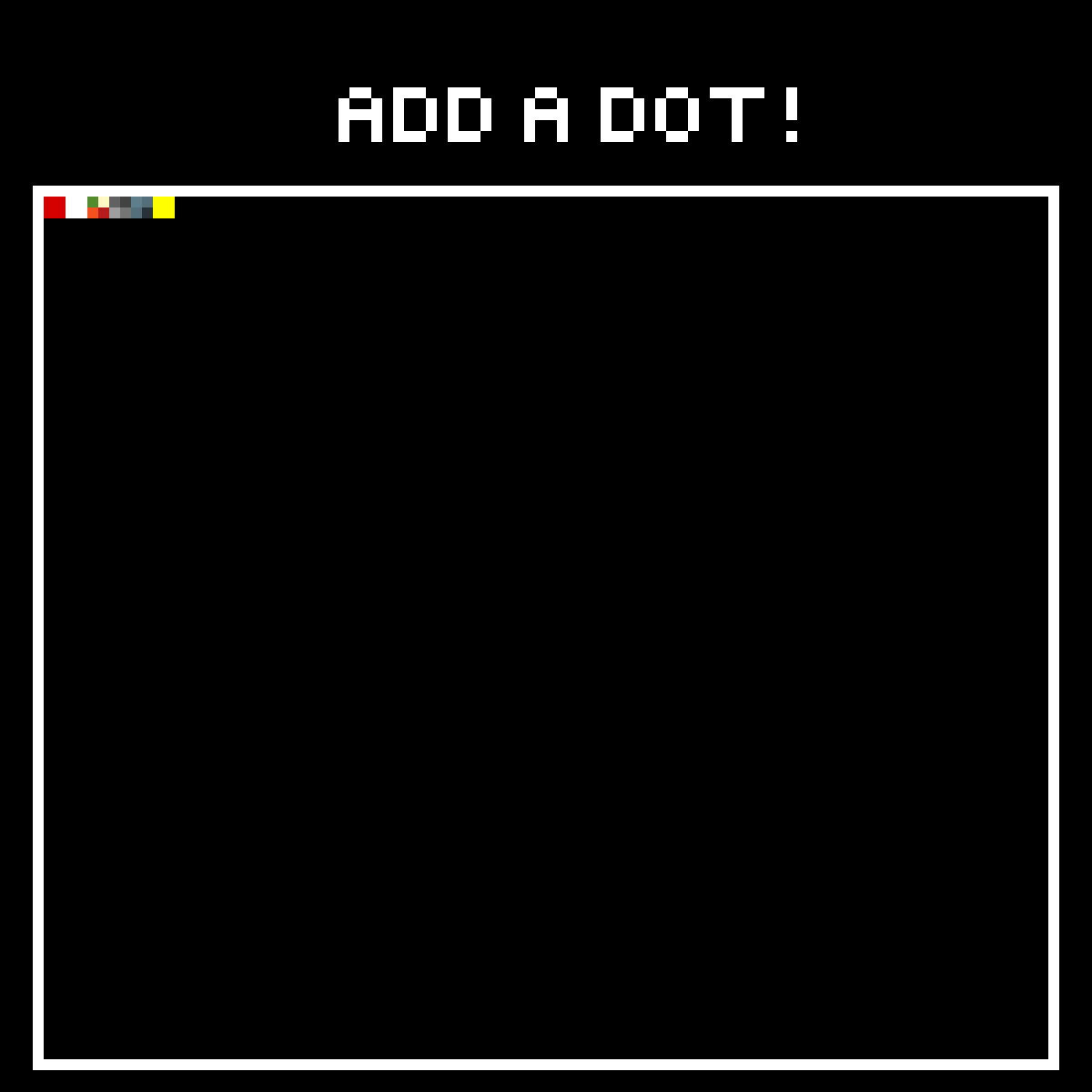 Editing add a dot - Free online pixel art drawing tool - Pixilart