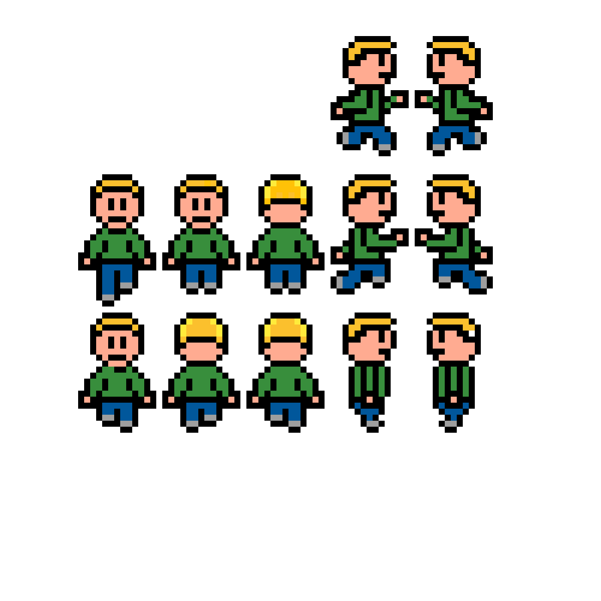 Editing 2d character - Free online pixel art drawing tool - Pixilart