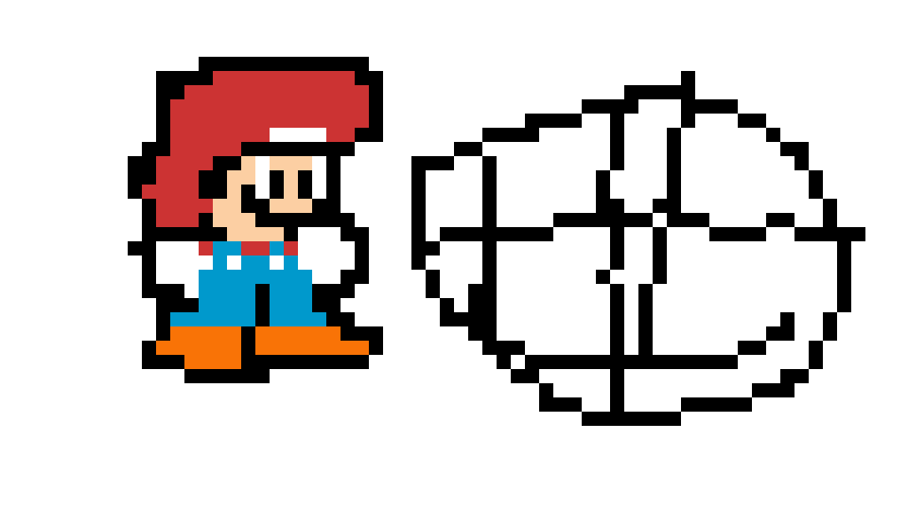 Pixilart - ssf3 mario by Anonymous