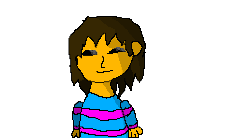 Pixilart - Frisk - Undertale by FlareFlurryAT