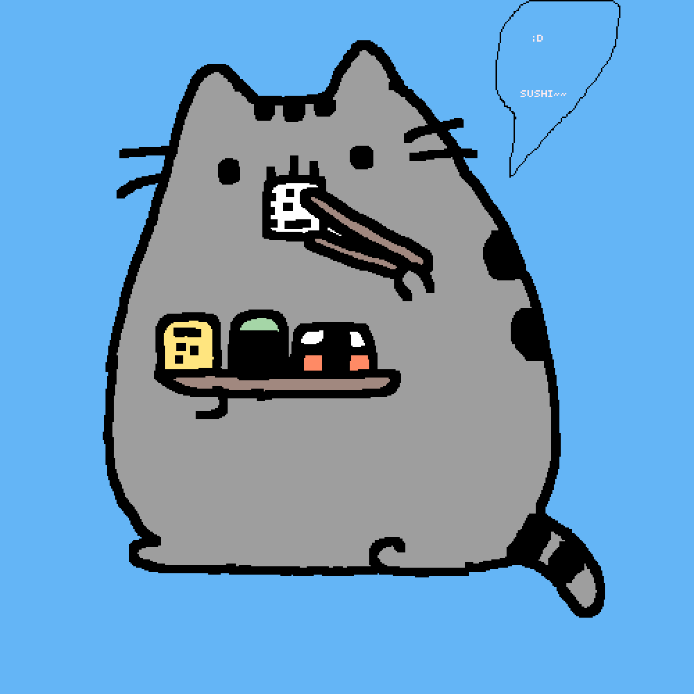 Pixilart - sushi uwu by Adeptus-Xiao