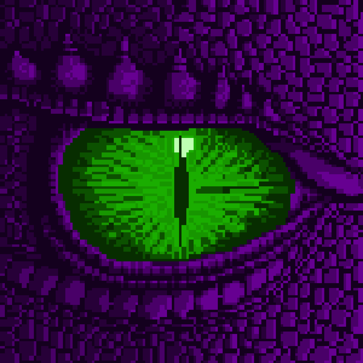 Pixilart - Dragon Eye by Goodkaylin
