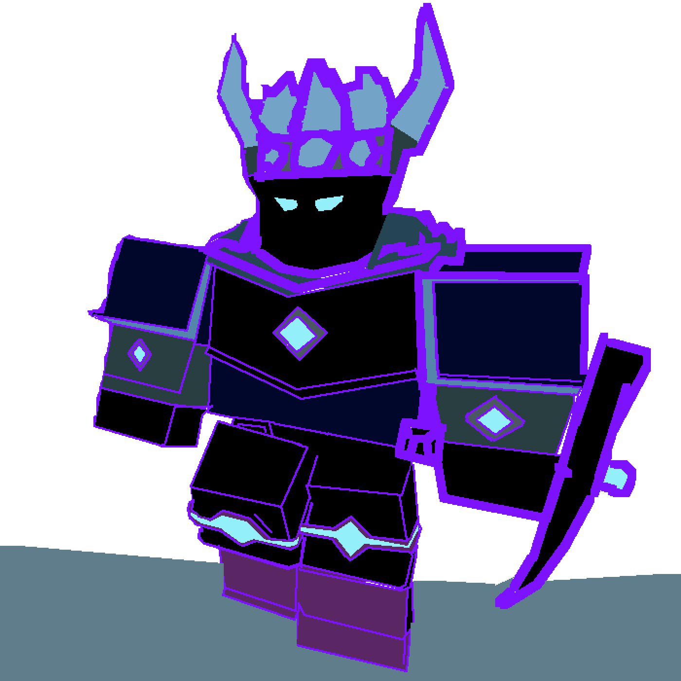 Pixilart - Fallen king by glitchedguy042
