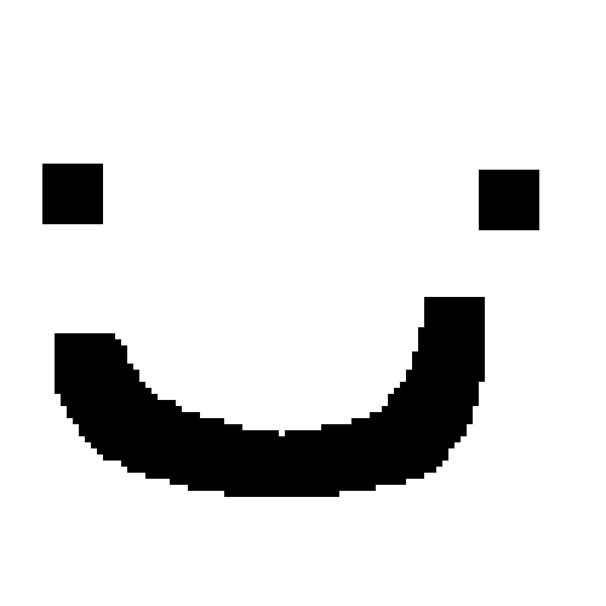 Pixilart - smily face blinking by never4ever