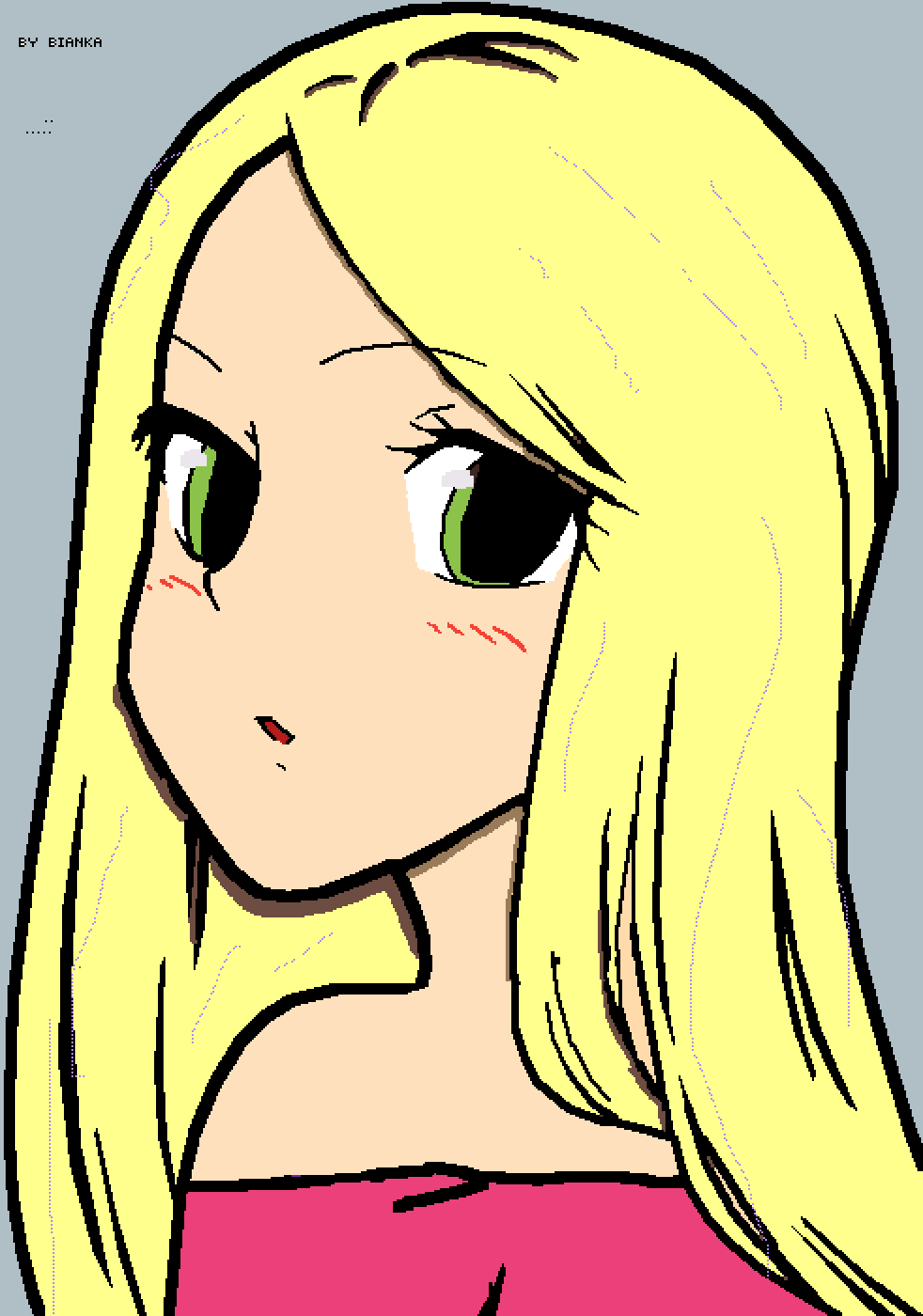 Editing My Friend Jessica - Free online pixel art drawing tool - Pixilart