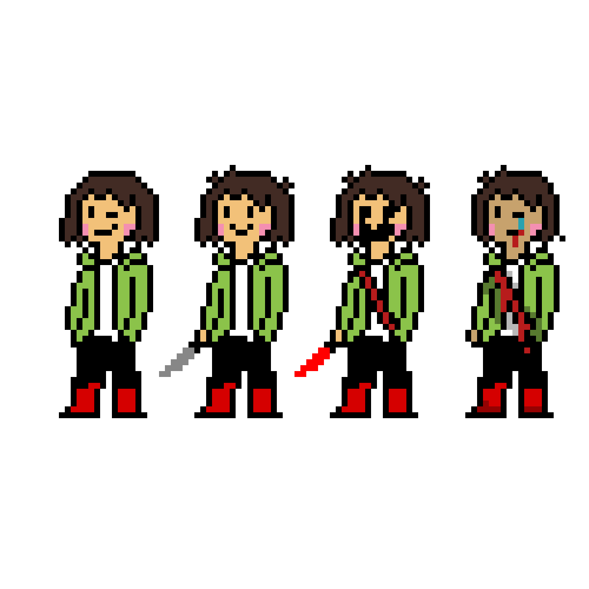 Pixilart - StoryShift Chara Remaster by Lace1