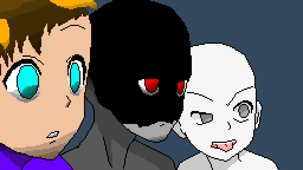 Editing anime collab - Free online pixel art drawing tool - Pixilart