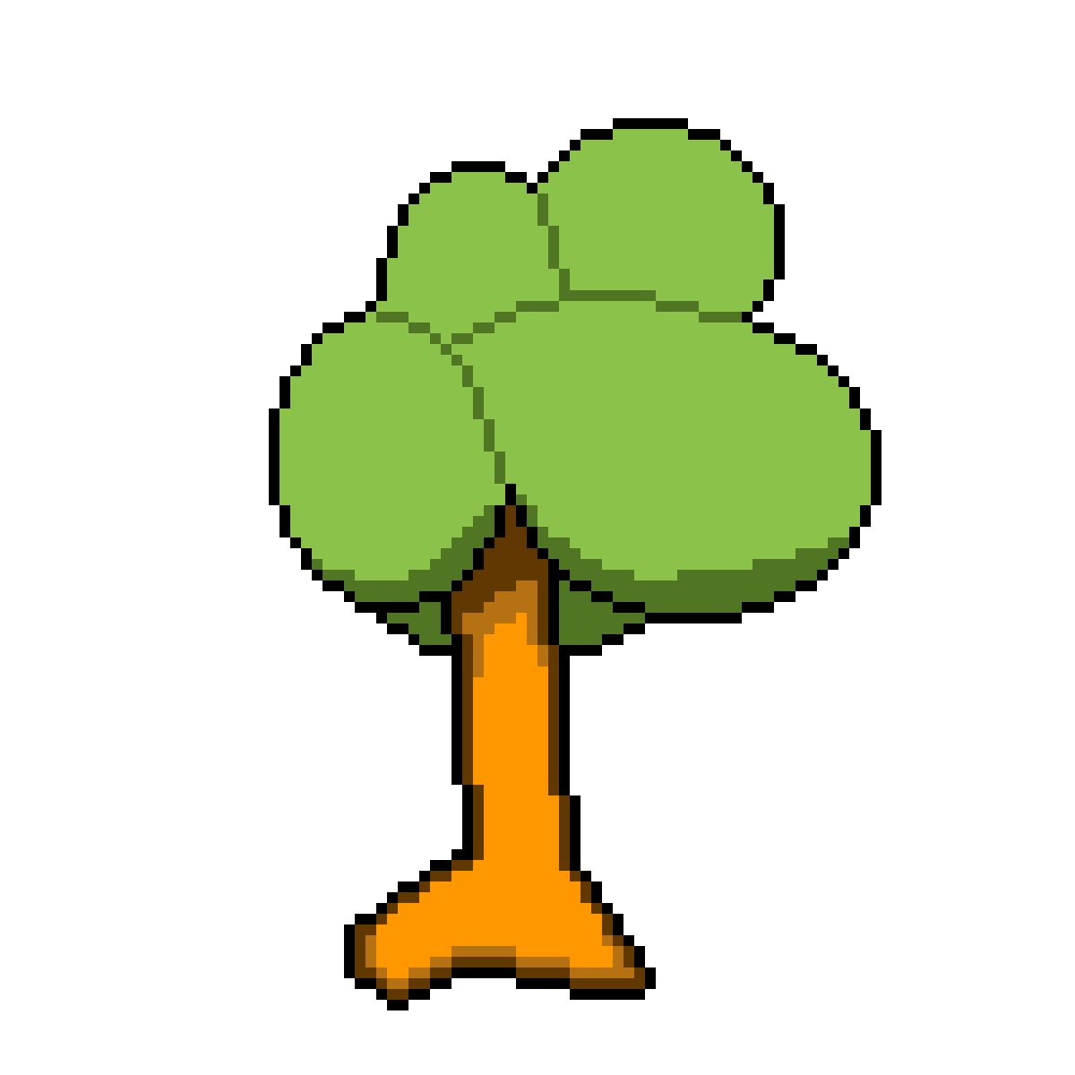 Pixilart - Weirdcore tree wip by PSIGalaxy