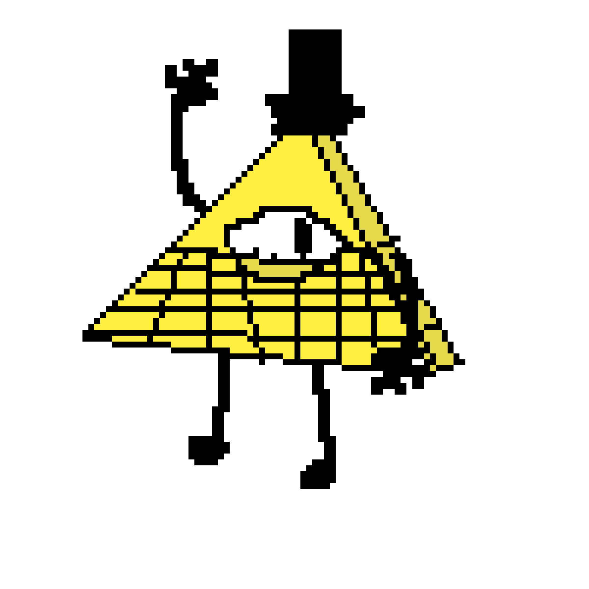 Pixilart - Bill Cipher vs Will Cipher by MissyWitch07