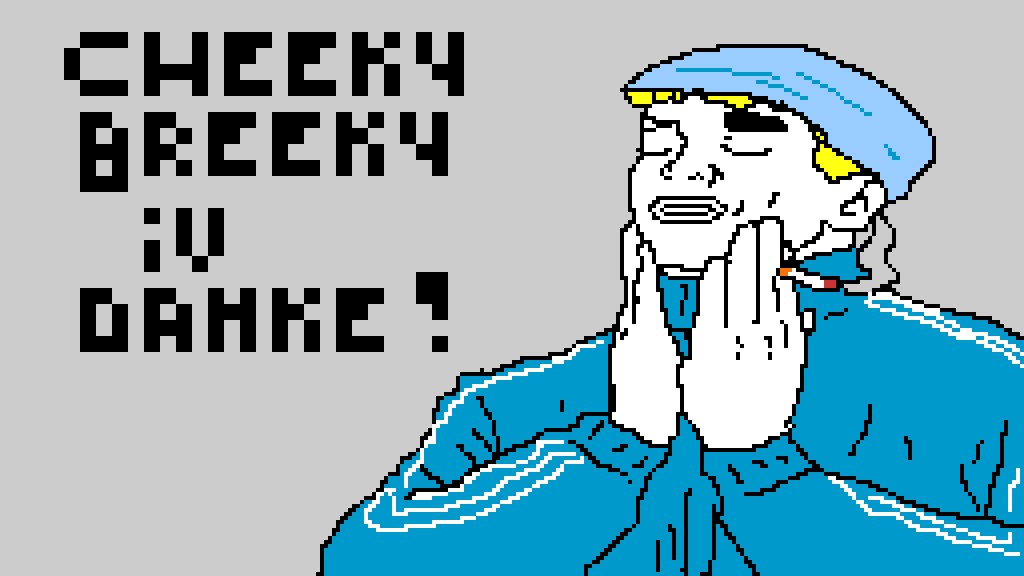 Pixilart - Cheeky Breeky by Beetchiz