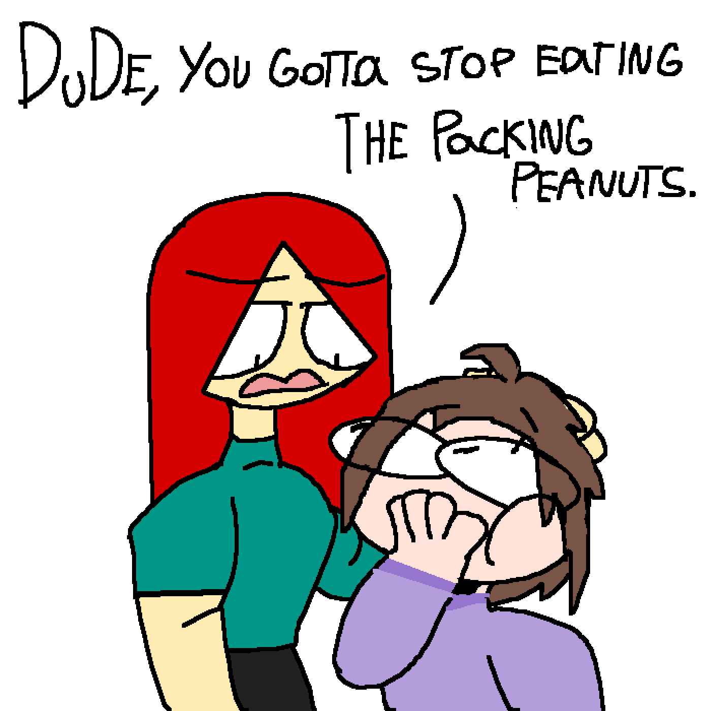 Pixilart - Packing Peanuts by Sootology