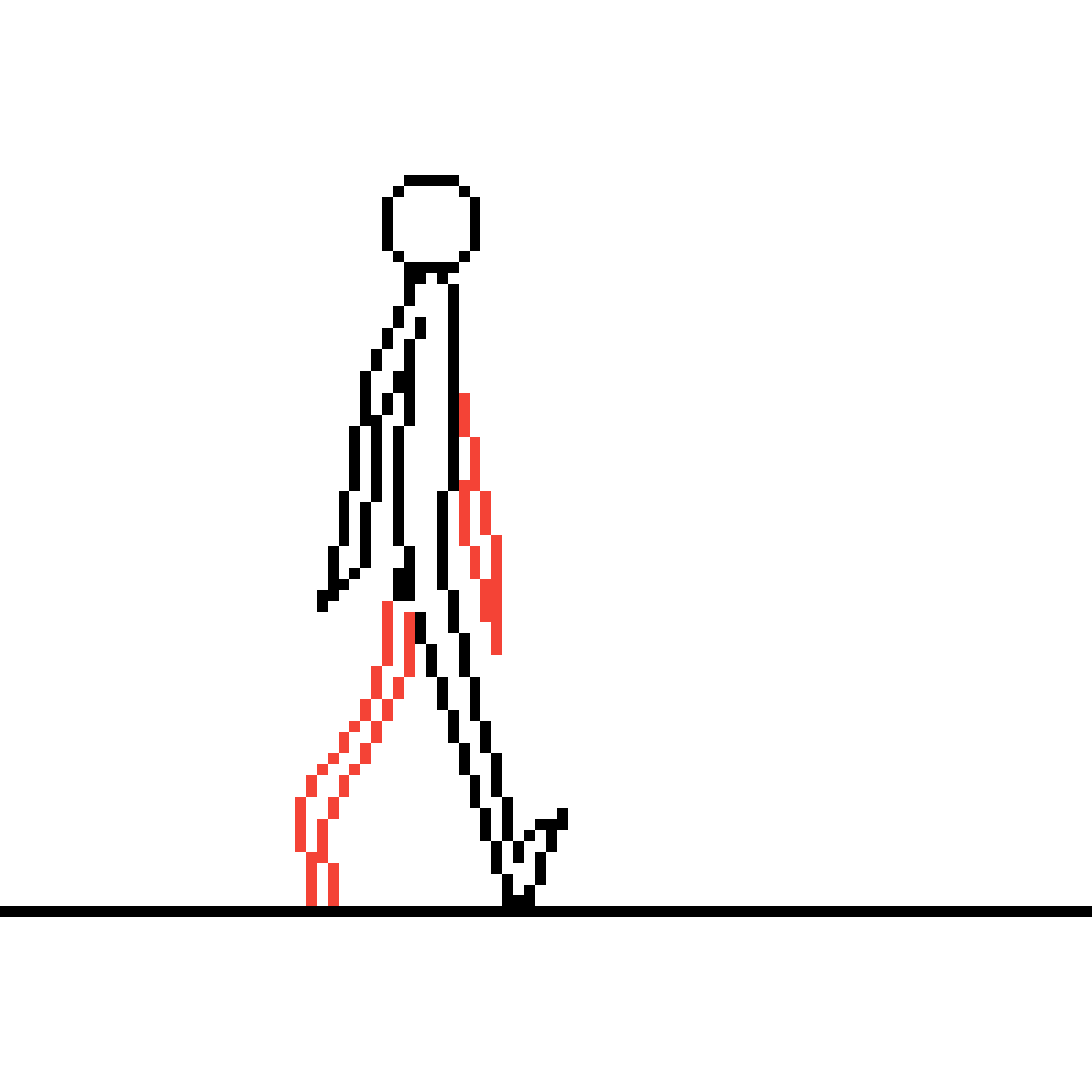 Pixilart - Walking test by CJMastervArtist