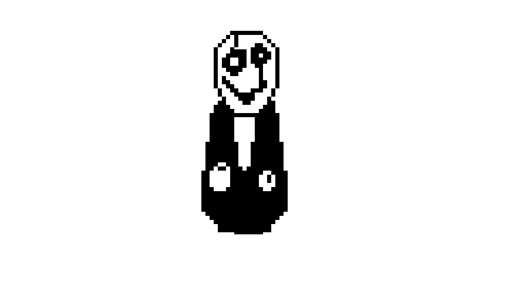 Pixilart - scared gaster by jacob22