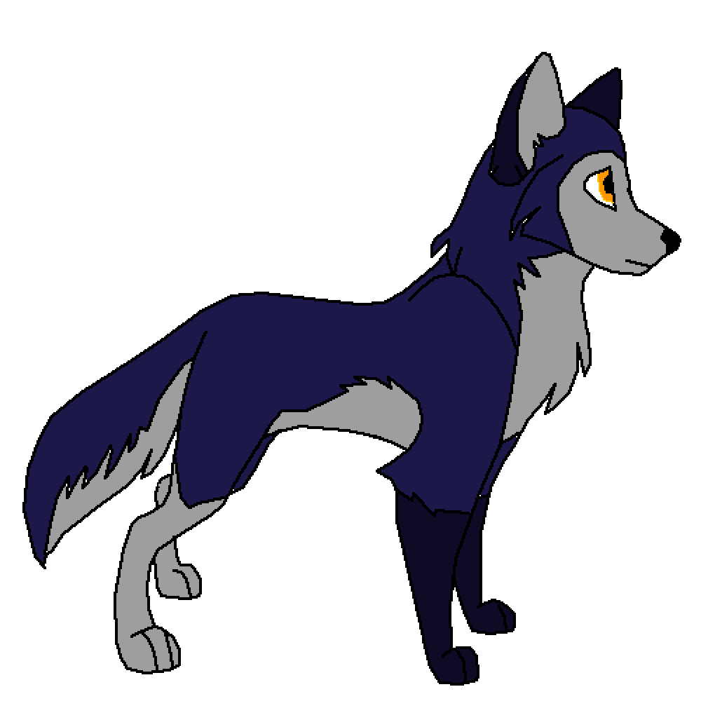 Pixilart - my wolf form :3 by Ayyshoveit123