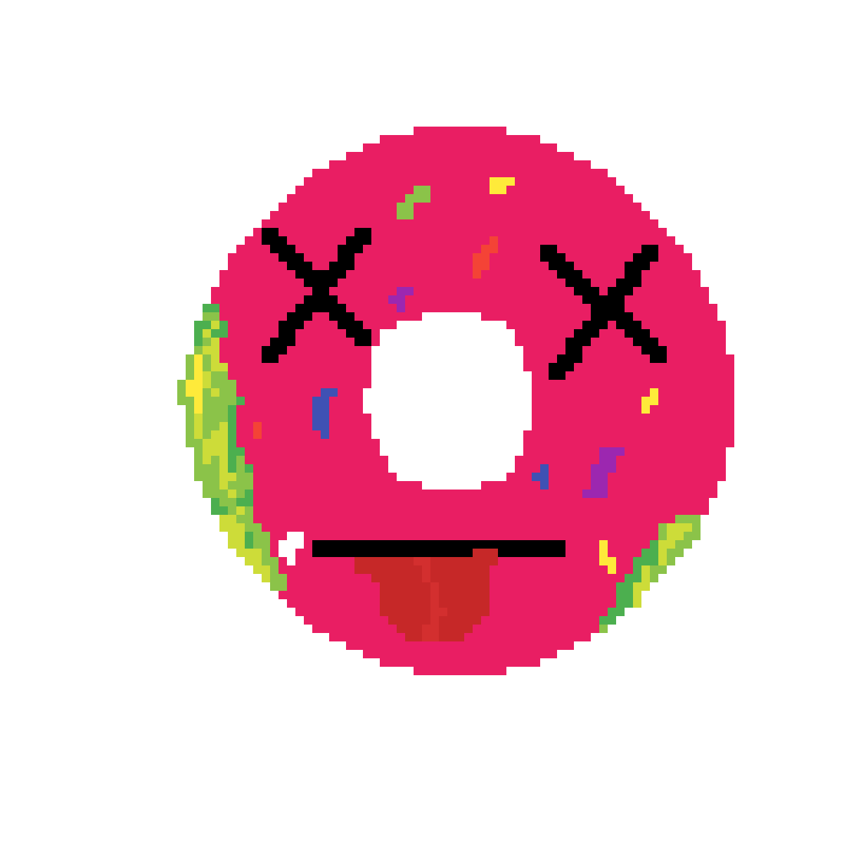 Pixilart - Dead donut by Bubblegumdumdum