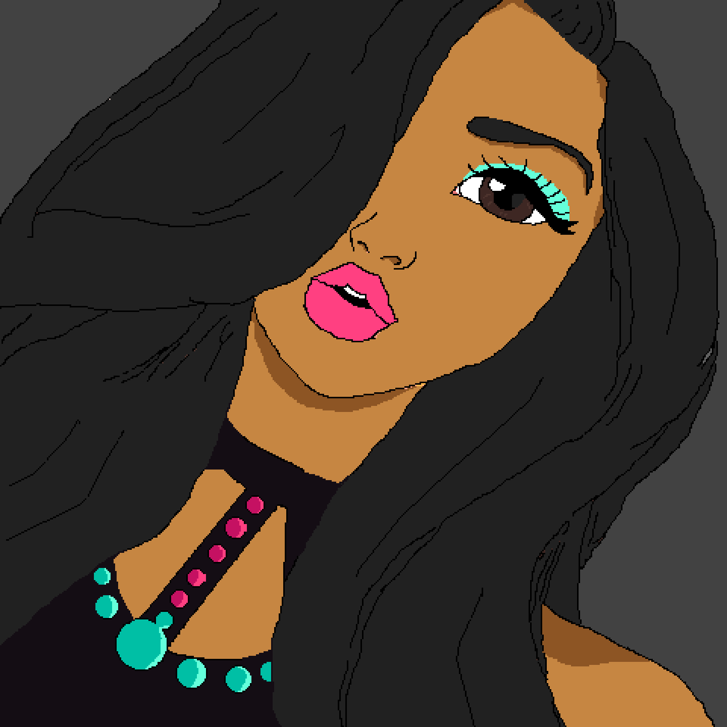 Editing Disco Night - Free online pixel art drawing tool - Pixilart