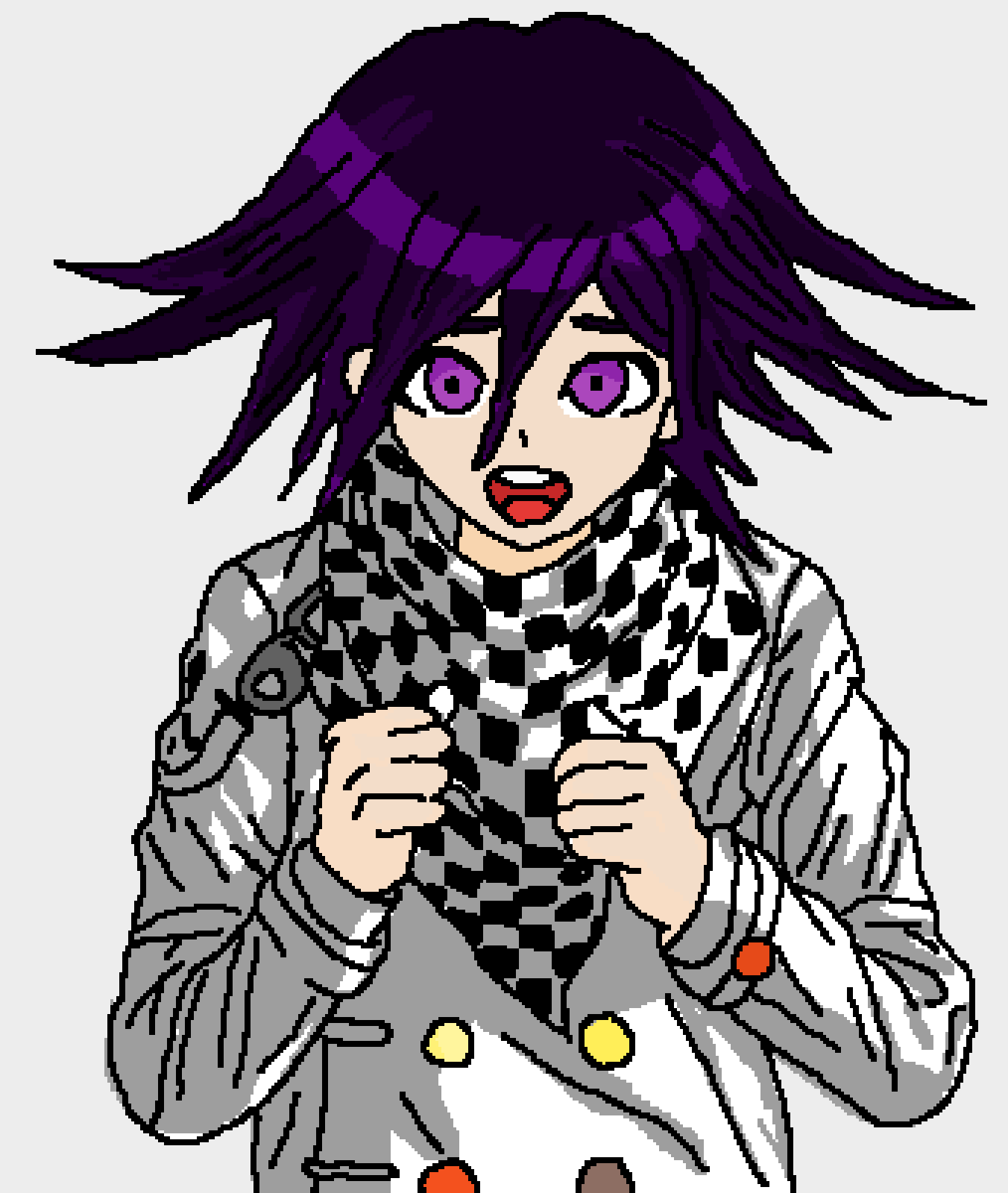 Pixilart - Kokichi Ouma by PlushWar56a