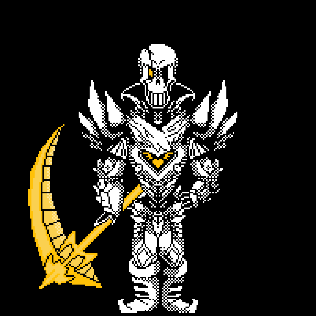 Pixilart - *Papyrus stands his ground by brocollii-boi