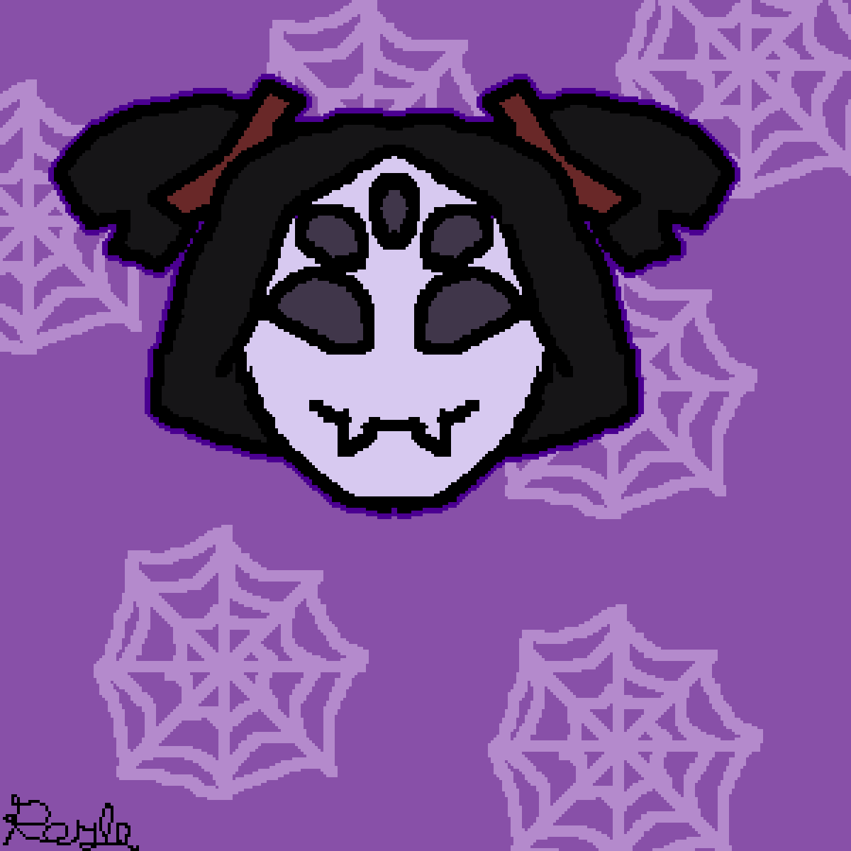 Pixilart - Muffet by ReyloIsMyOTP