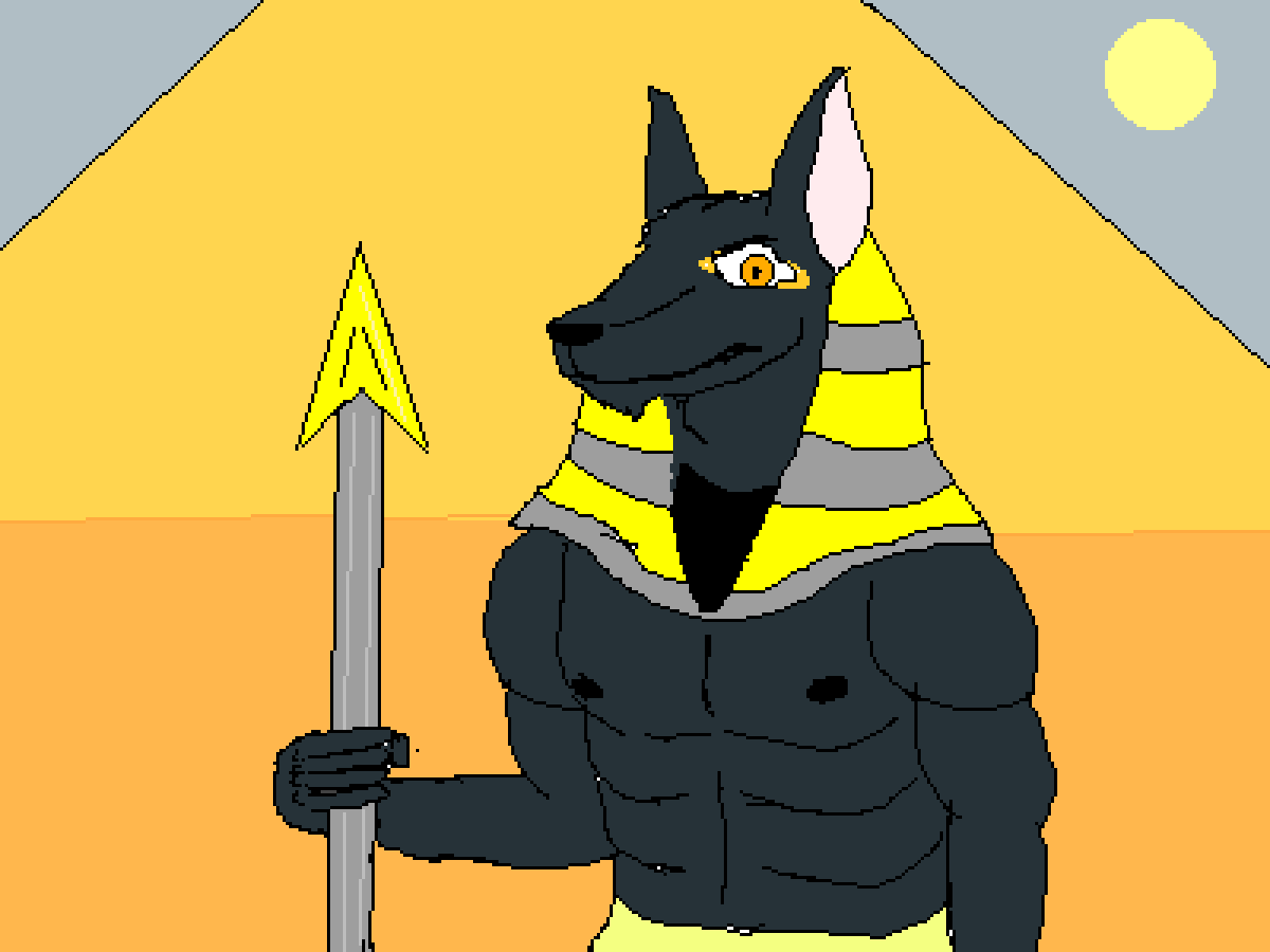 Pixilart - Anubis - Spirit guider by ApatheticFerret