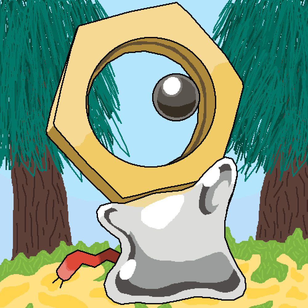 Pixilart - Meltan by Sephy123