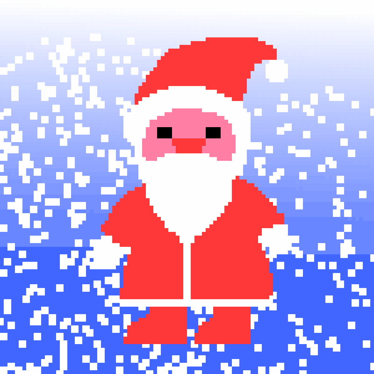 Pixilart - Santa by Anonymous