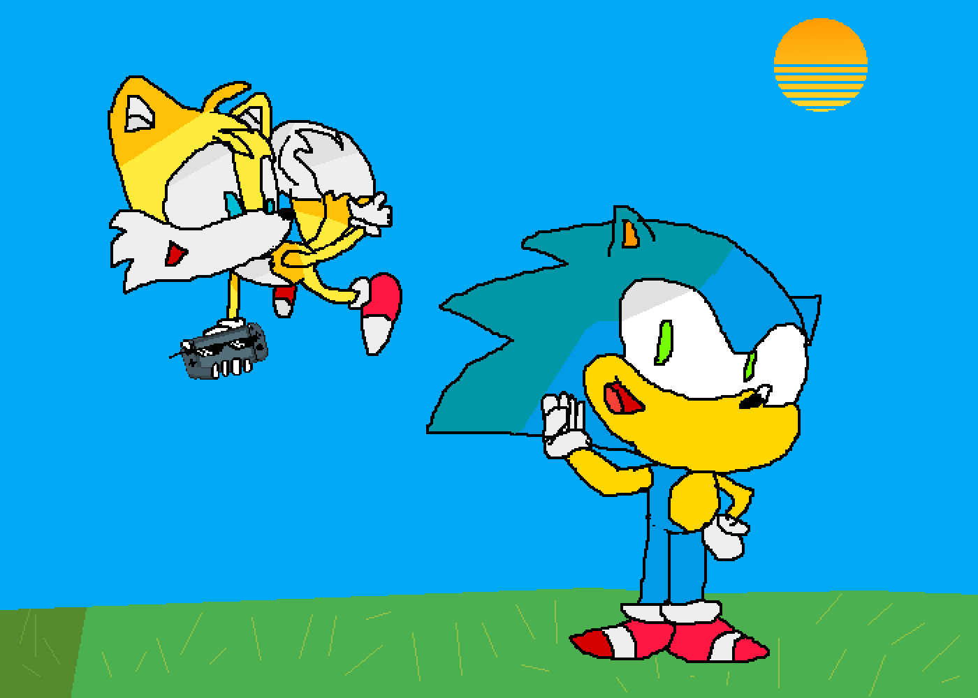 Pixilart - Sonic RTX on by Tailsyx99