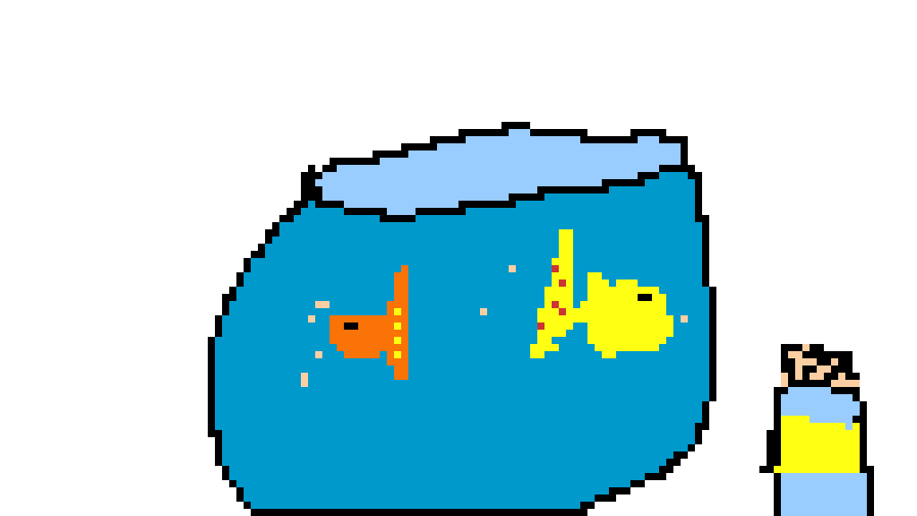 Editing fish bowl - Free online pixel art drawing tool - Pixilart
