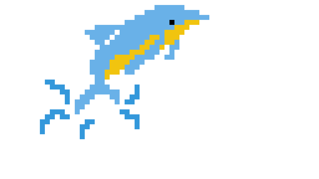 Pixilart - dolphin ! by keykeymull123