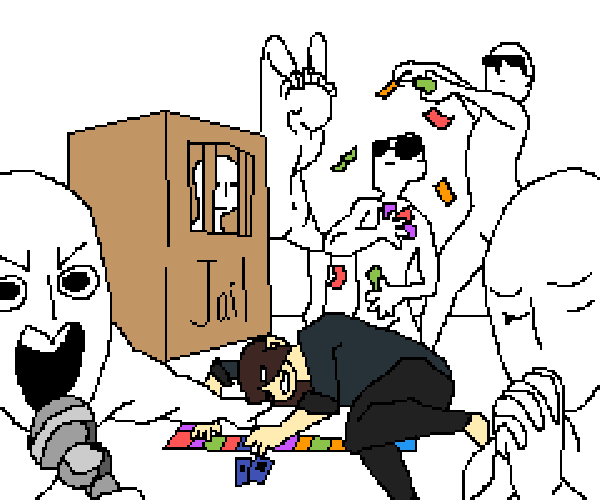 Editing monopoly - Free online pixel art drawing tool - Pixilart