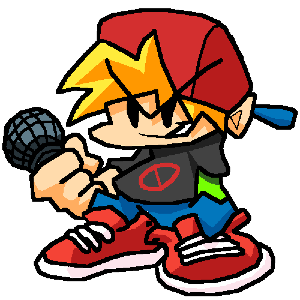 Pixilart - Boyfriend in my fnf mod by IdklowskiALT