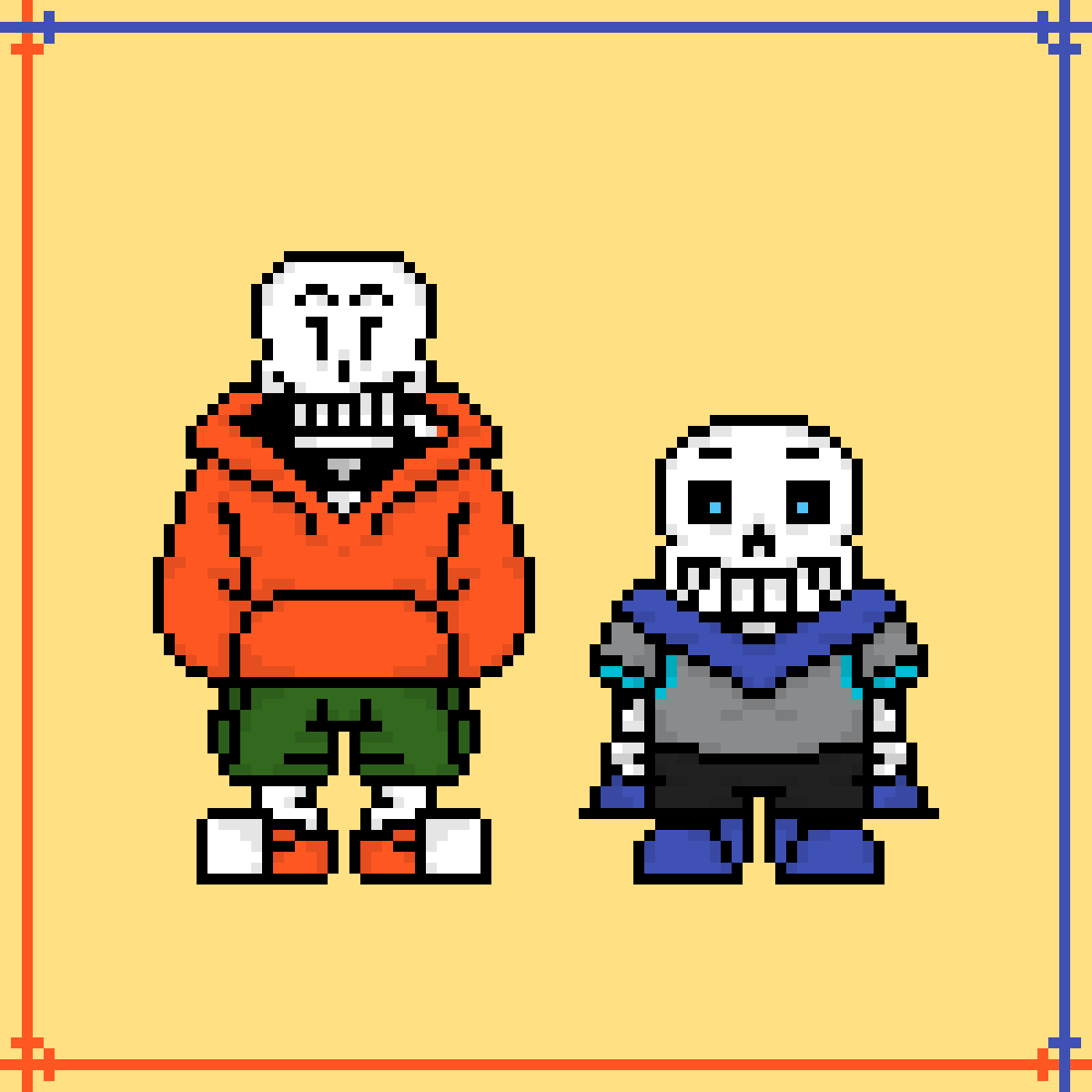 Pixilart - UnderSwap Overworld by bakeybones