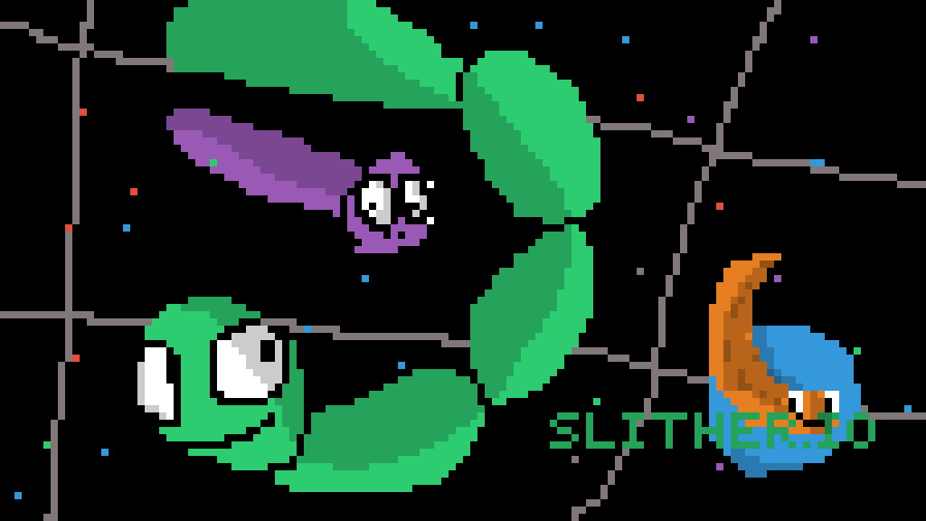 Pixilart - slither.io by julaino