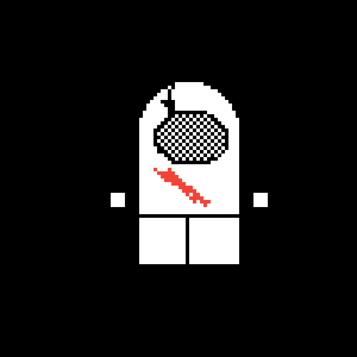 Editing among us sans last breath - Free online pixel art drawing tool ...