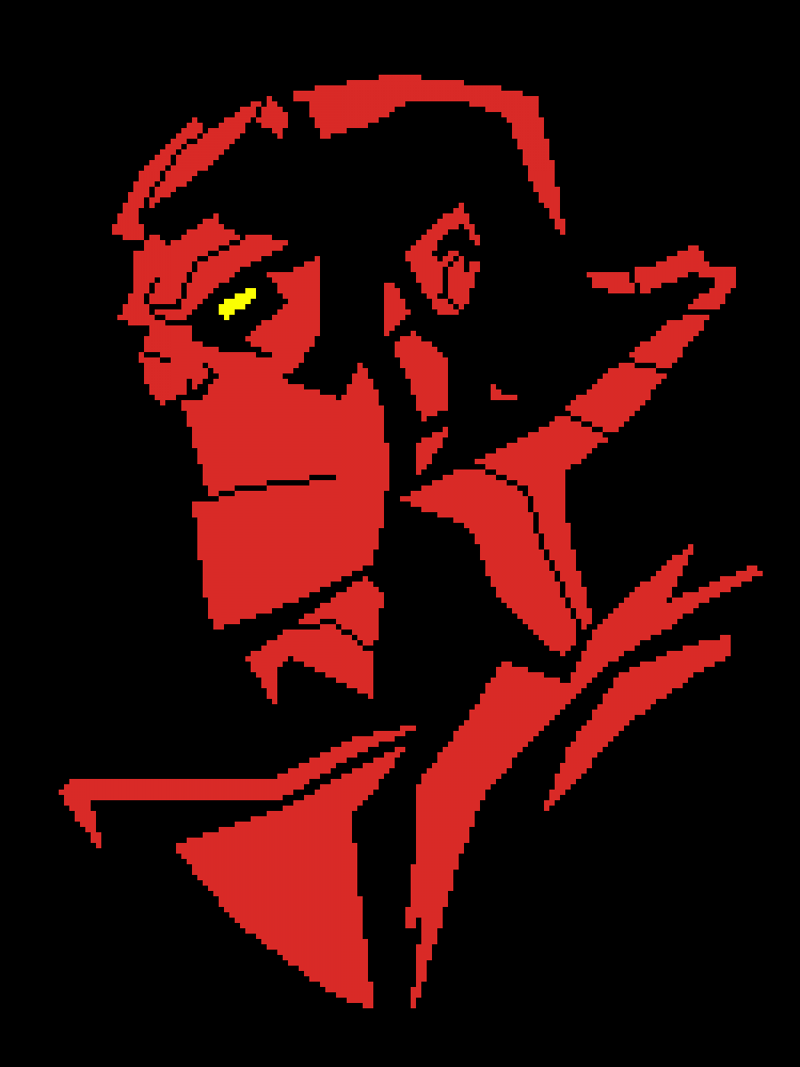 Pixilart - Hellboy by Anonymous