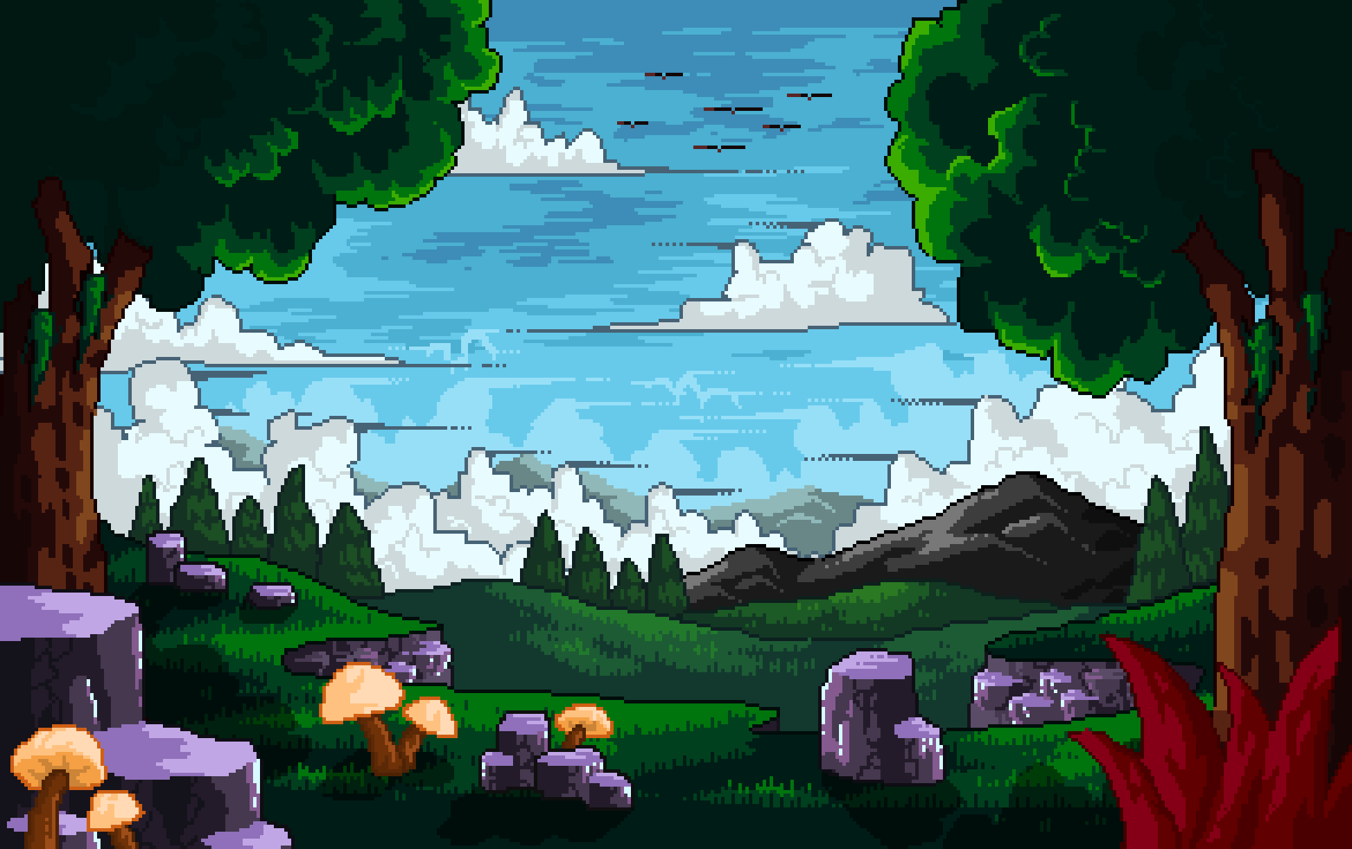 Pixilart - Scapeland by Automnoveq