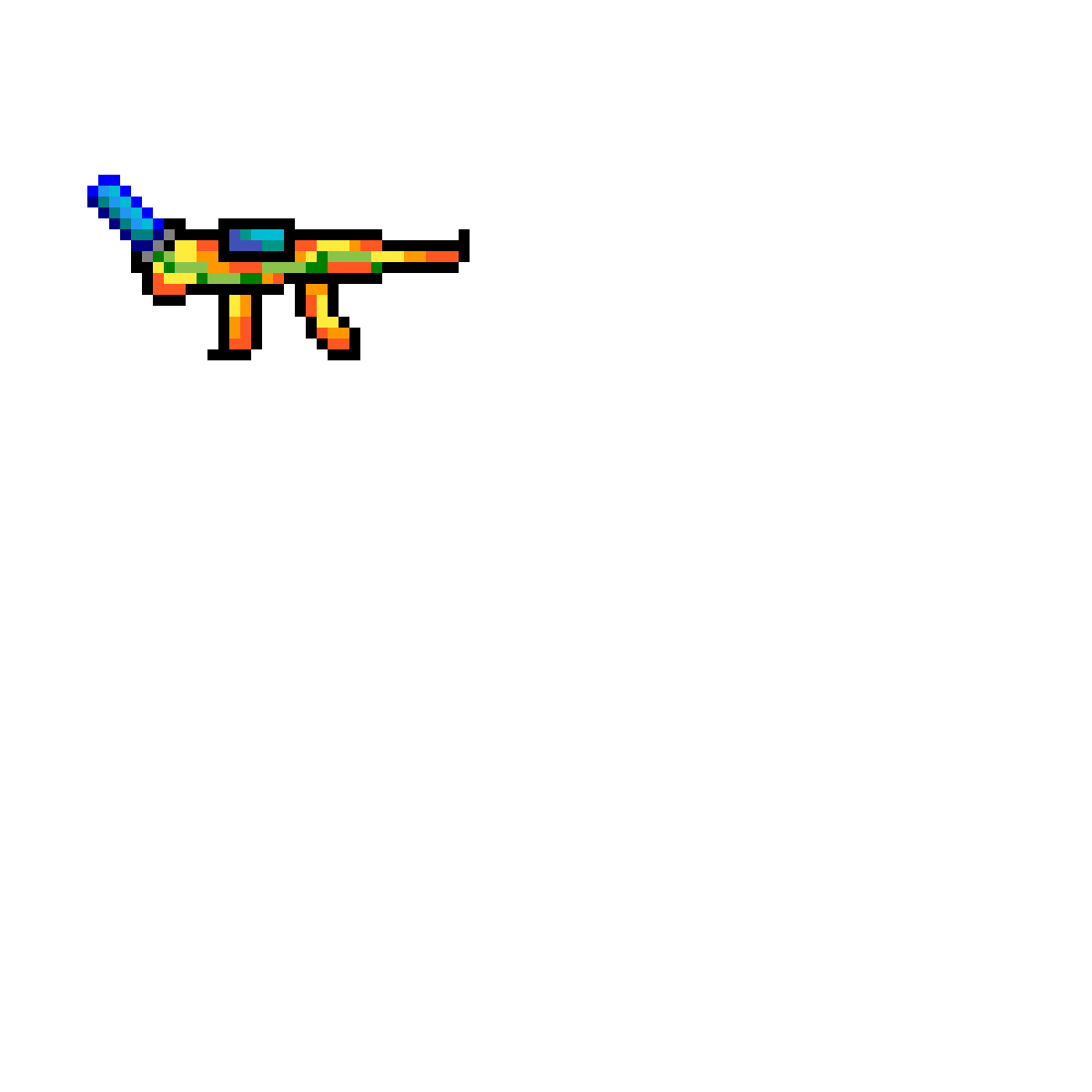 Editing Laser Rifle - Free online pixel art drawing tool - Pixilart